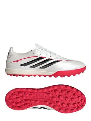Adidas League Turf Soccer Shoes - Zero Metalic / Core Black / Lucid Red