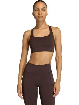Adidas Optime Workout Medium Support Bra - Aurora Coffee