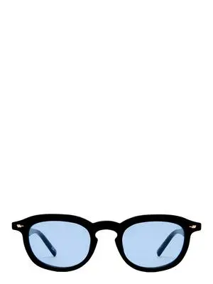 Le Specs Heart Throb Sunglasses - Black Dusty Blue