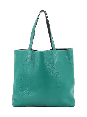 HERMES 45 Double Sens Tote Clemence - Green