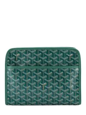 GOYARD Jouvence Toiletry Pouch Coated Canvas - Green