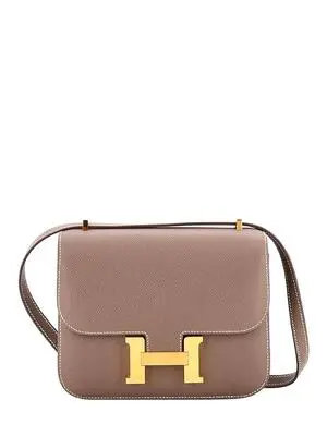 HERMES 18 Constance Nm Bag Epsom - Gray