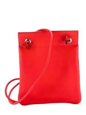 HERMES Aline Bag Milo Lambskin And Swift - Red