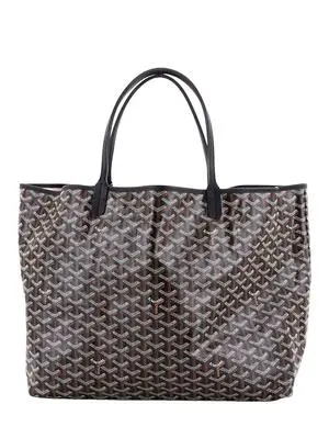 GOYARD Saint Louis Tote Coated Canvas - Black