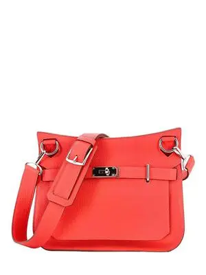 HERMES 31 Jypsiere Bag Clemence - Red