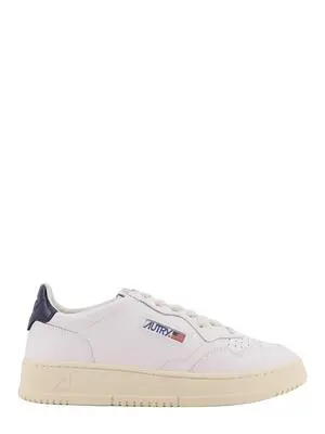 AUTRY Medalist Leather Sneakers - White