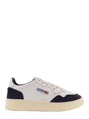 AUTRY Medalist Leather Sneakers - White