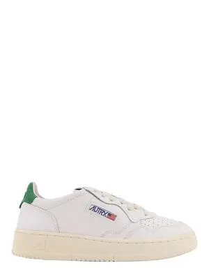 AUTRY Medalist Leather Sneakers - White