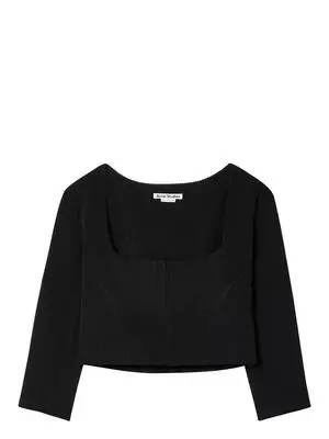 ACNE STUDIOS Cropped Twill Top
