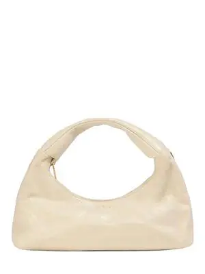 Off-White Arcade Leather Shoulder Bag - Off-white