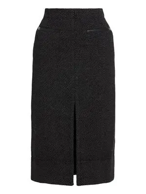 Proenza Schouler Kingsley Twill Skirt - Black