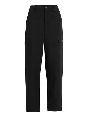 Proenza Schouler Octavia Canvas Cargo Pants - Black
