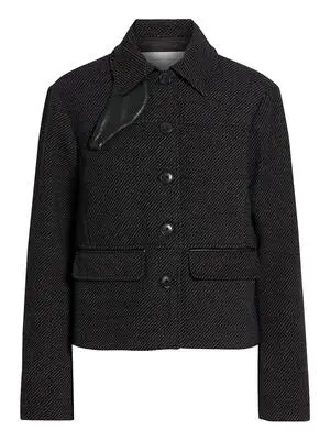 Proenza Schouler Colette Twill Jacket - Black