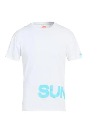 Sundek T-shirt Size Cotton, Elastane - White