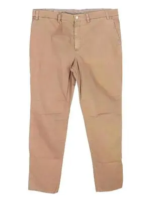 Brunello Cucinelli Cotton Trousers - Brown