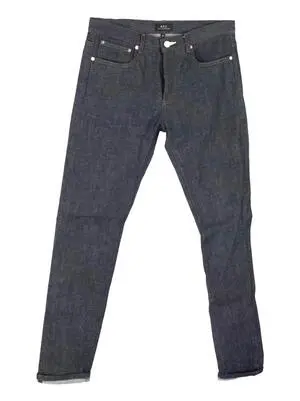 A.p.c. Straight-leg Denim Jeans - Blue