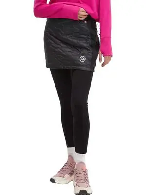 LA SPORTIVA Quilted Mini Skirt - Black