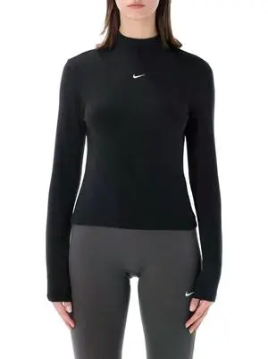 Nike Mock-neck Top - Black