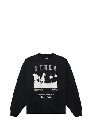Rhude Thousand Palms Sweatshirt - Black