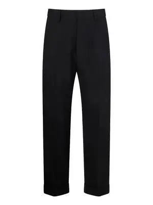 Dsquared2 Logo-plaque Trousers - Black