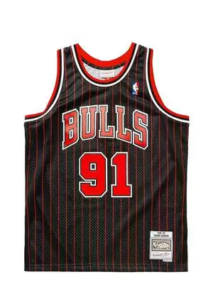 Mitchell & Ness Nba Chicago Bulls Dennis Rodman Swingman Jersey - Black