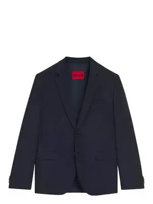 Hugo Single-breasted Blazer - Blue