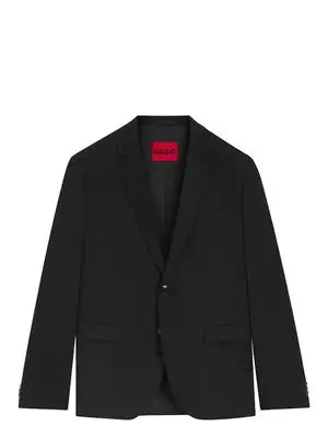 Hugo Single-breasted Blazer - Black