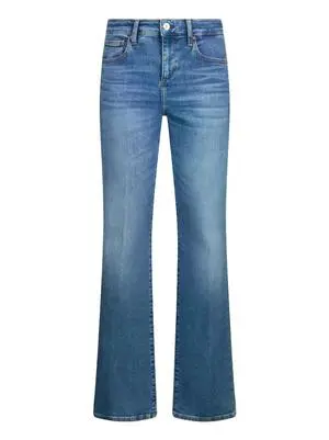 Liu Jo Stone-bleached Bootcut Jeans - Blue