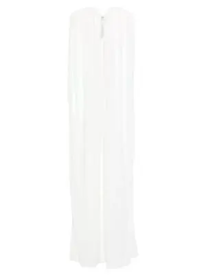 Stella McCartney Gathered Maxi Dress - White
