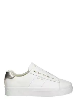 Gant Avona Metallic-detail Sneakers - White