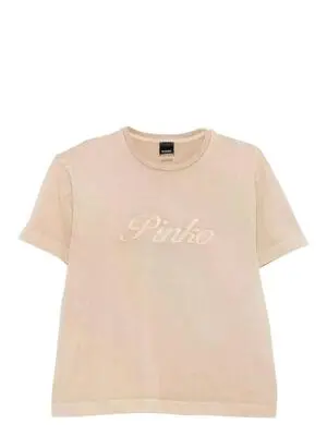 Pinko Logo T-shirt - Neutrals