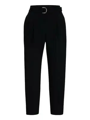 BOSS Pleated Trousers - Black