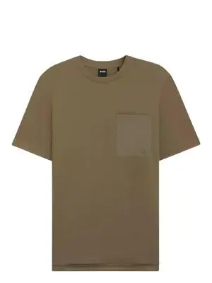 BOSS Round-neck T-shirt - Brown