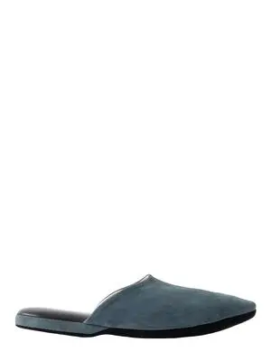 Charvet Suede Slippers - Blue