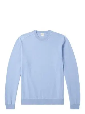 Massimo Alba Cashmere Crewneck Sweater - Blue
