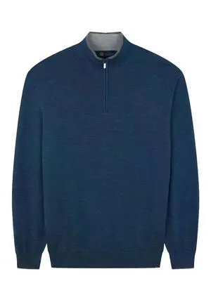 Paul & Shark Half-zip Pullover Sweater - Blue
