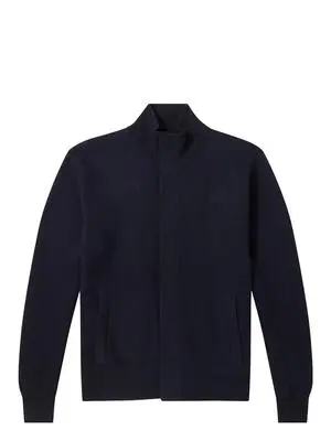 Dunhill Cotton And Cashmere-blend Jacket - Blue