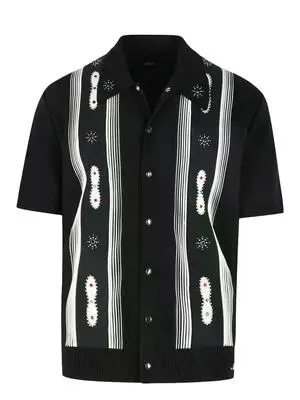 Amiri Snap Button Decorative Shirt - Black
