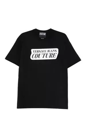 Versace Logo T-shirt - Black