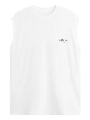REPRESENT 247 Represent Team 247 Oversized Tank - Flat White