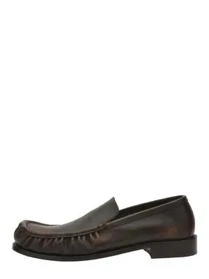 Dries Van Noten Leather Loafer - Tan