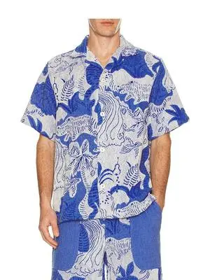 Oas Mystea Cuba Shirt - Blue