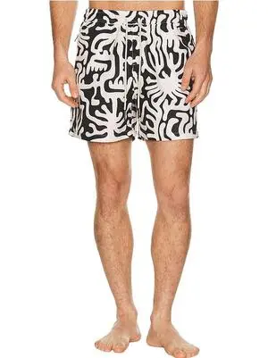 Oas Loefy Swim Shorts - Black
