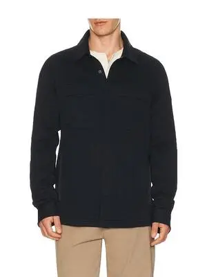 RHONE Weekend Shacket - True Navy