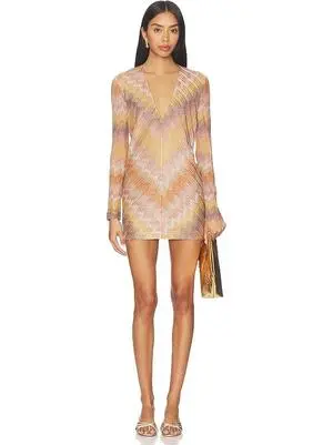 Missoni Short Dress - Gold Tones