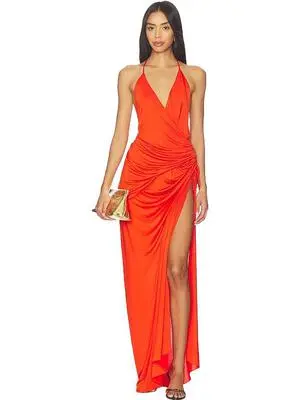 MOTHER OF ALL Moon Maxi Dress - Orange