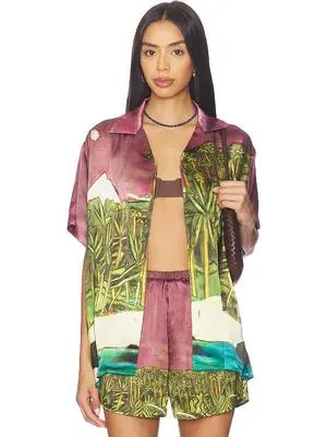 DONDE ESTEBAN La Sierra Silk Shirt - Multi