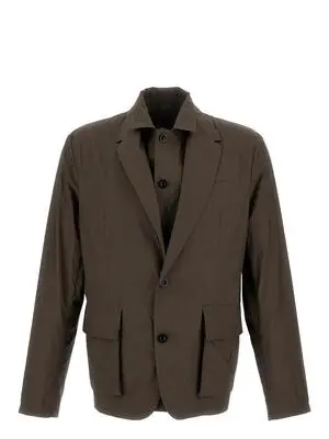 Sacai Cotton Blazer - Brown