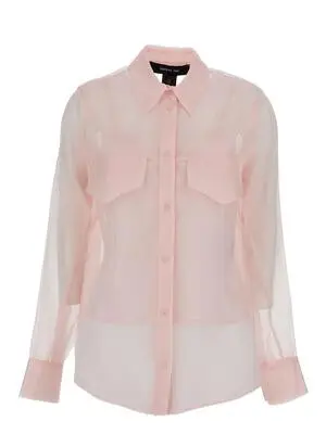 Federica Tosi Silk Organza Shirt - Rose