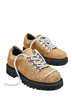 Maeve Lace-up Low Hiker Shoes - Tan